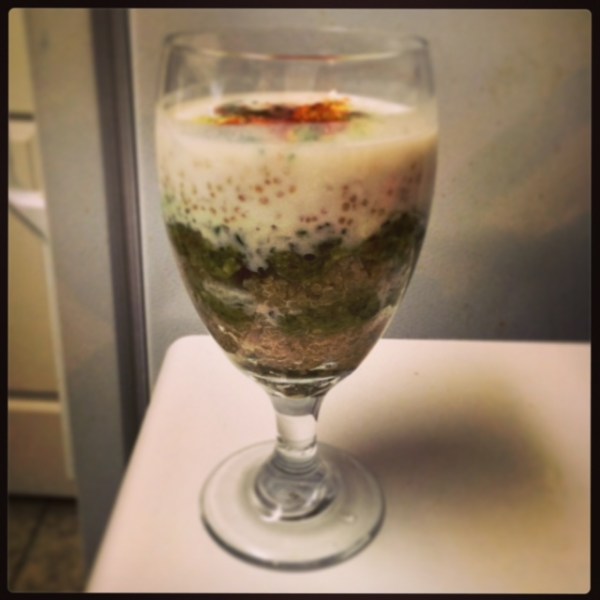 Quinoa and Avocado Savory Parfait | A Yemeniyah's Recipes